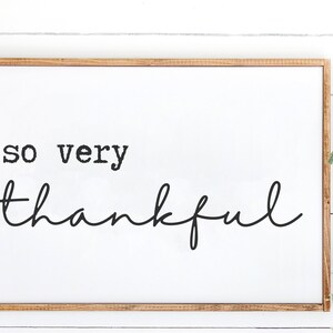 Thankful Print, Fall Thanksgiving Printable Sign, Thanksgiving Sign ...