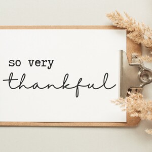 Thankful Print, Fall Thanksgiving Printable Sign, Thanksgiving Sign ...
