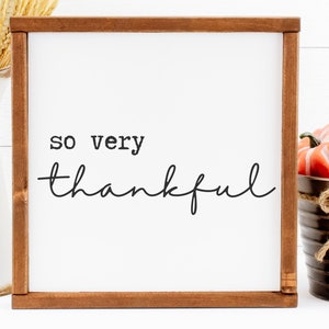 Thankful Print, Fall Thanksgiving Printable Sign, Thanksgiving Sign ...