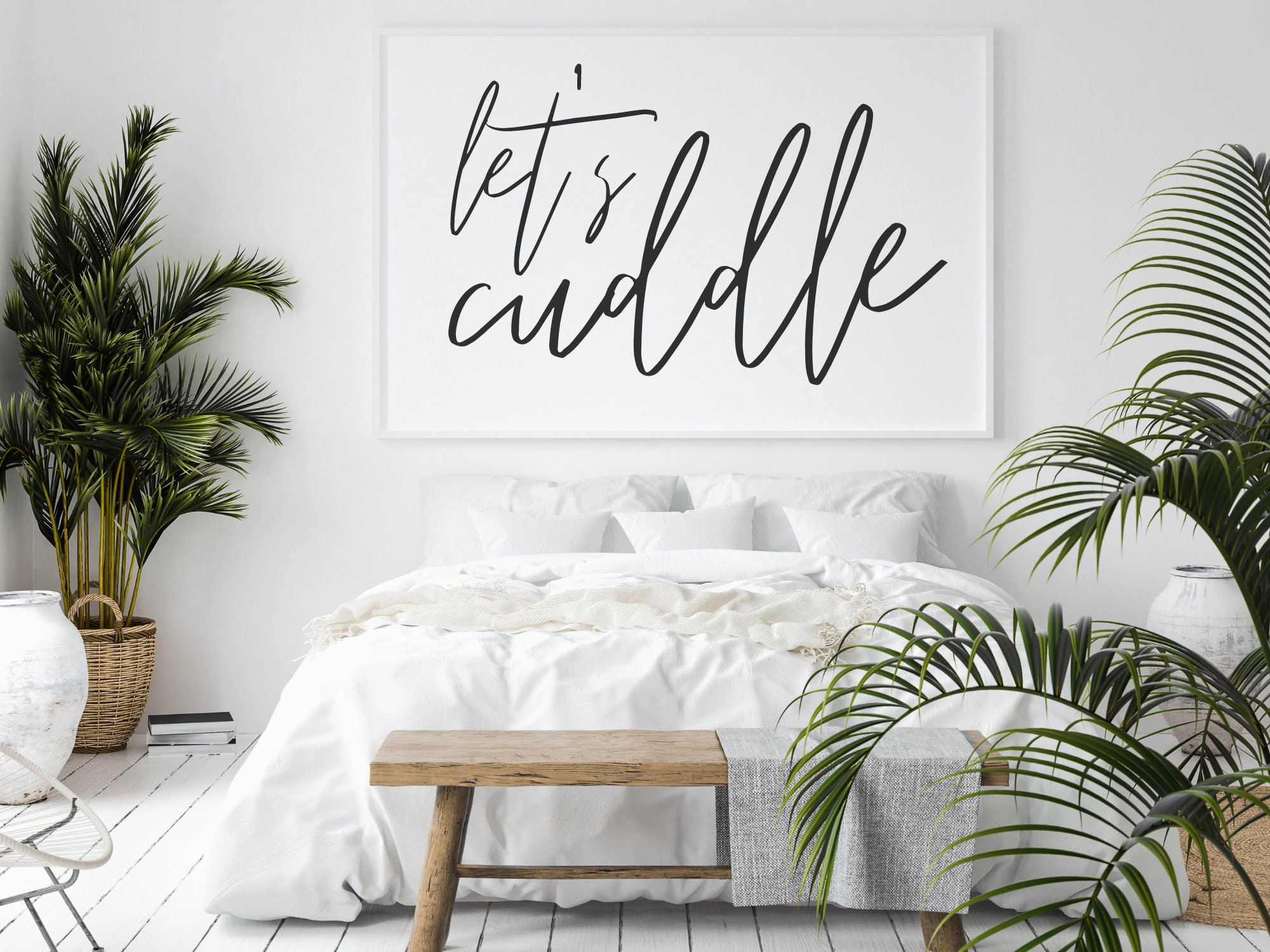 Couples Quotes Prints, Farmhouse Bedroom Quotes Print, Home Decor Quote ...