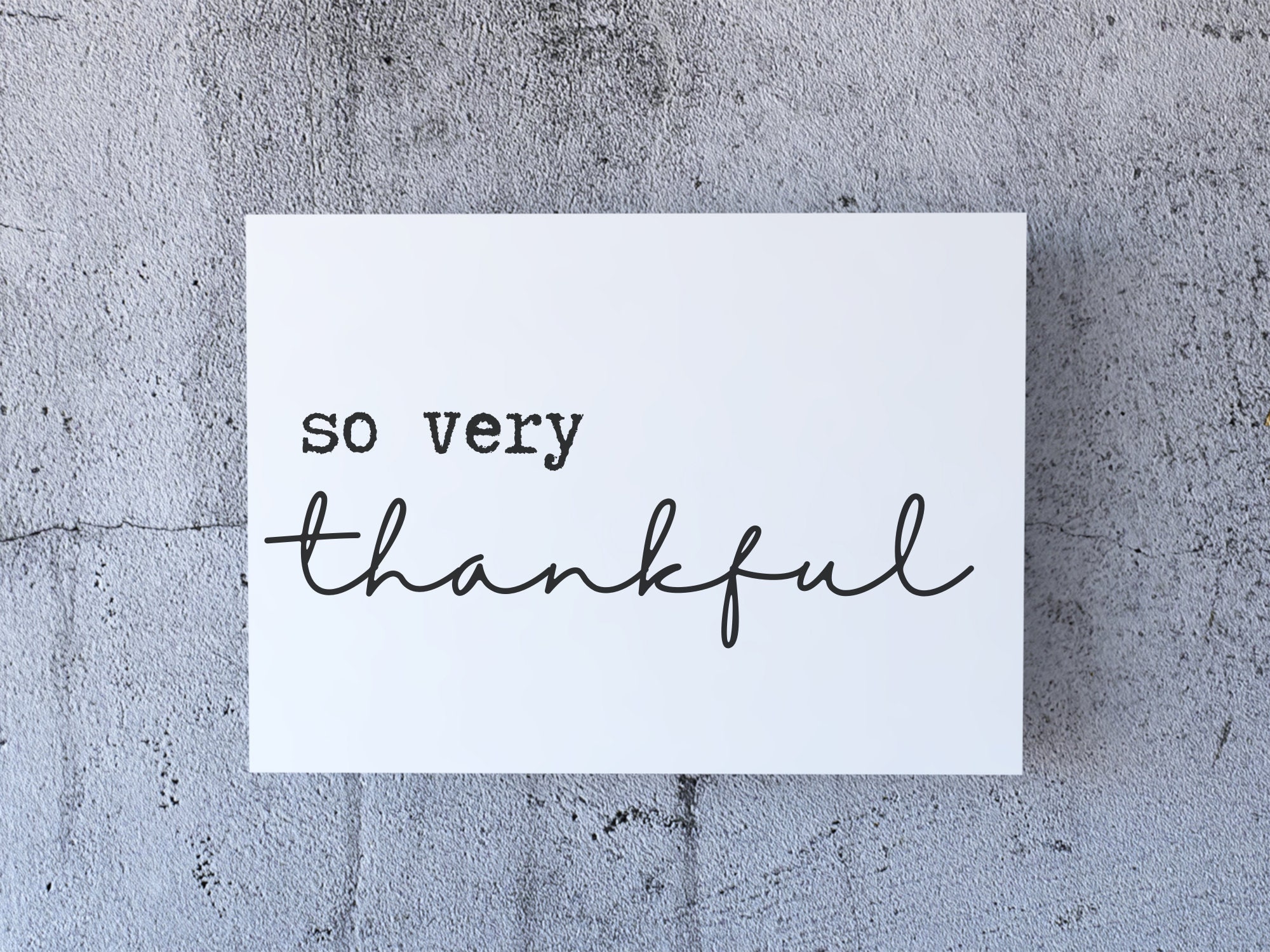 Thankful Print, Fall Thanksgiving Printable Sign, Thanksgiving Sign ...