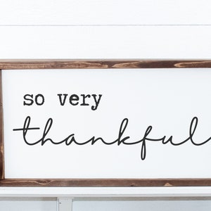 Thankful Print, Fall Thanksgiving Printable Sign, Thanksgiving Sign ...