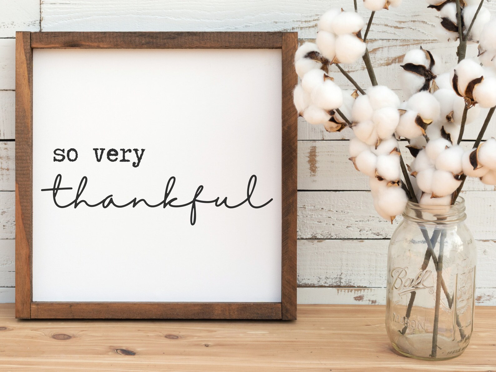 Thankful Print Fall Thanksgiving Printable Sign Thanksgiving - Etsy