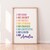 Personalized Affirmations for Kids Wall Art Set of 2 Prints ...