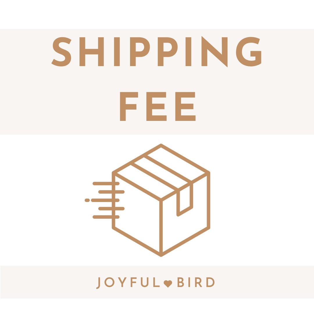 Shipping Fee - Re-ship My Package - Etsy