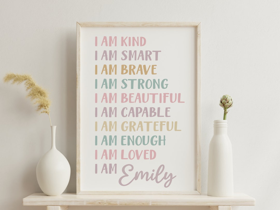 Motivational Gift for Teenage Girl Personalized Gift Positive ...