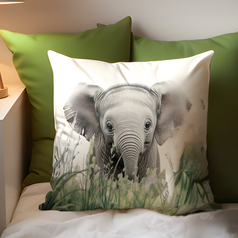 Elephant Pillows - Etsy