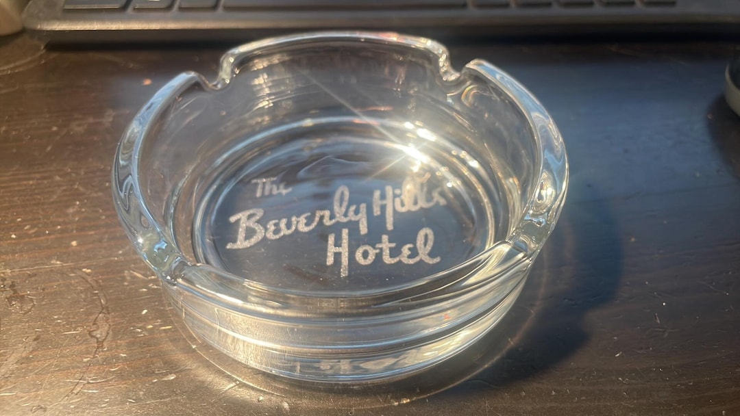 The Beverly Hills Hotel California Ashtray Free Shipping - Etsy