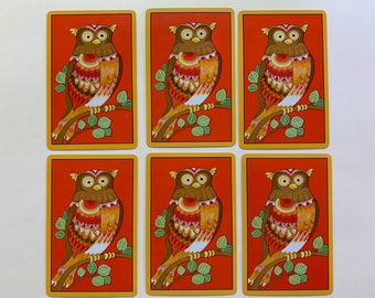 Owl Playing Cards - Etsy
