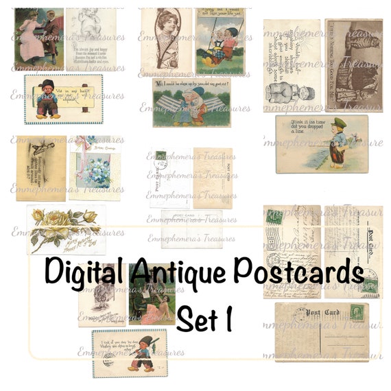 Papercraft Digital Vintage Pharmacy Labels Set 3 Printable Ads Junk ...