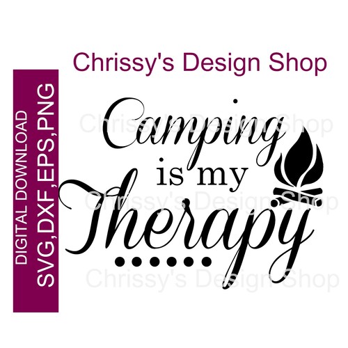 This Girl Loves Camping SVG DXF EPS Png Files for Cutting | Etsy