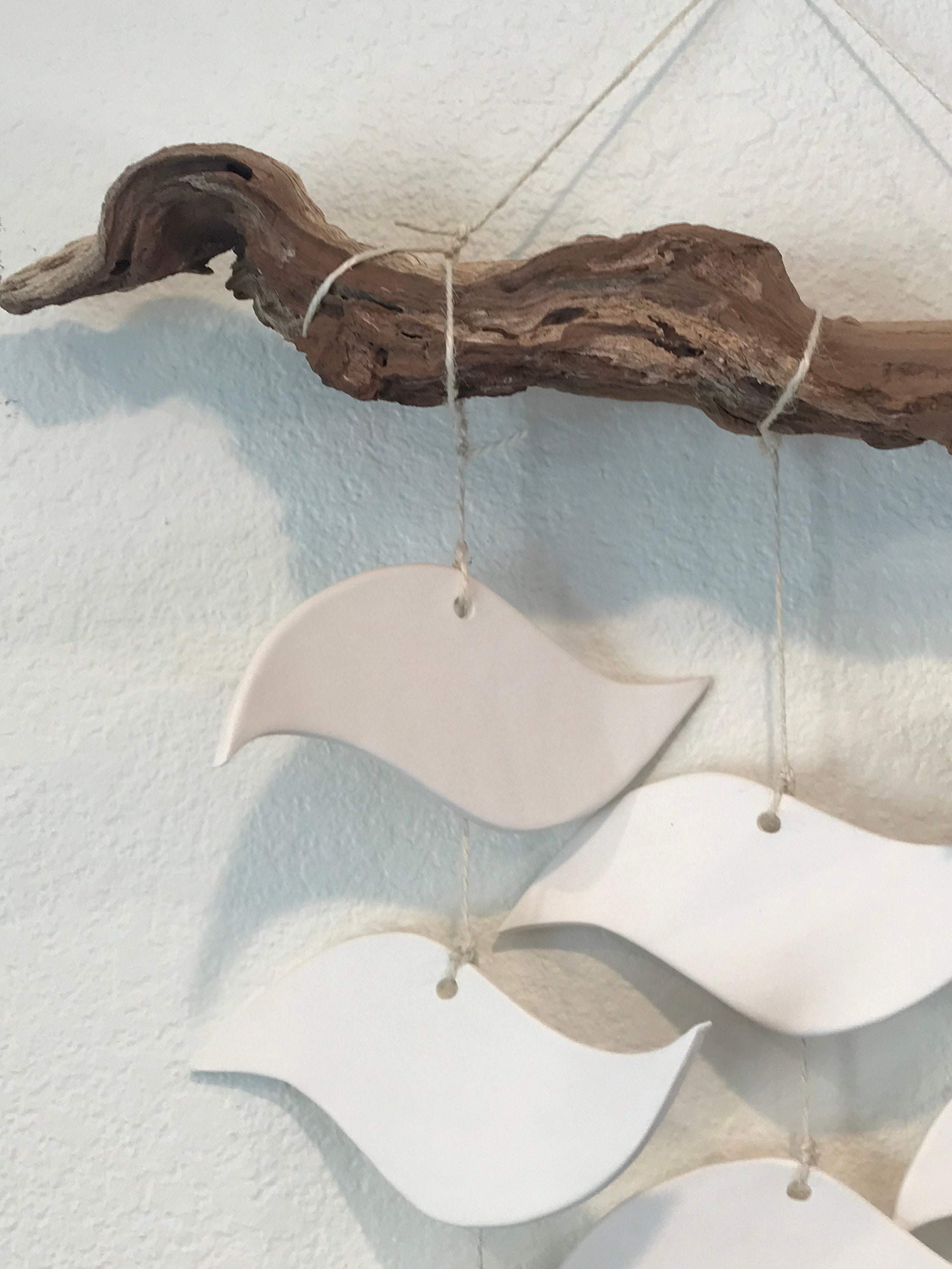 Wave/bird Ceramic Wall Hanging - Etsy