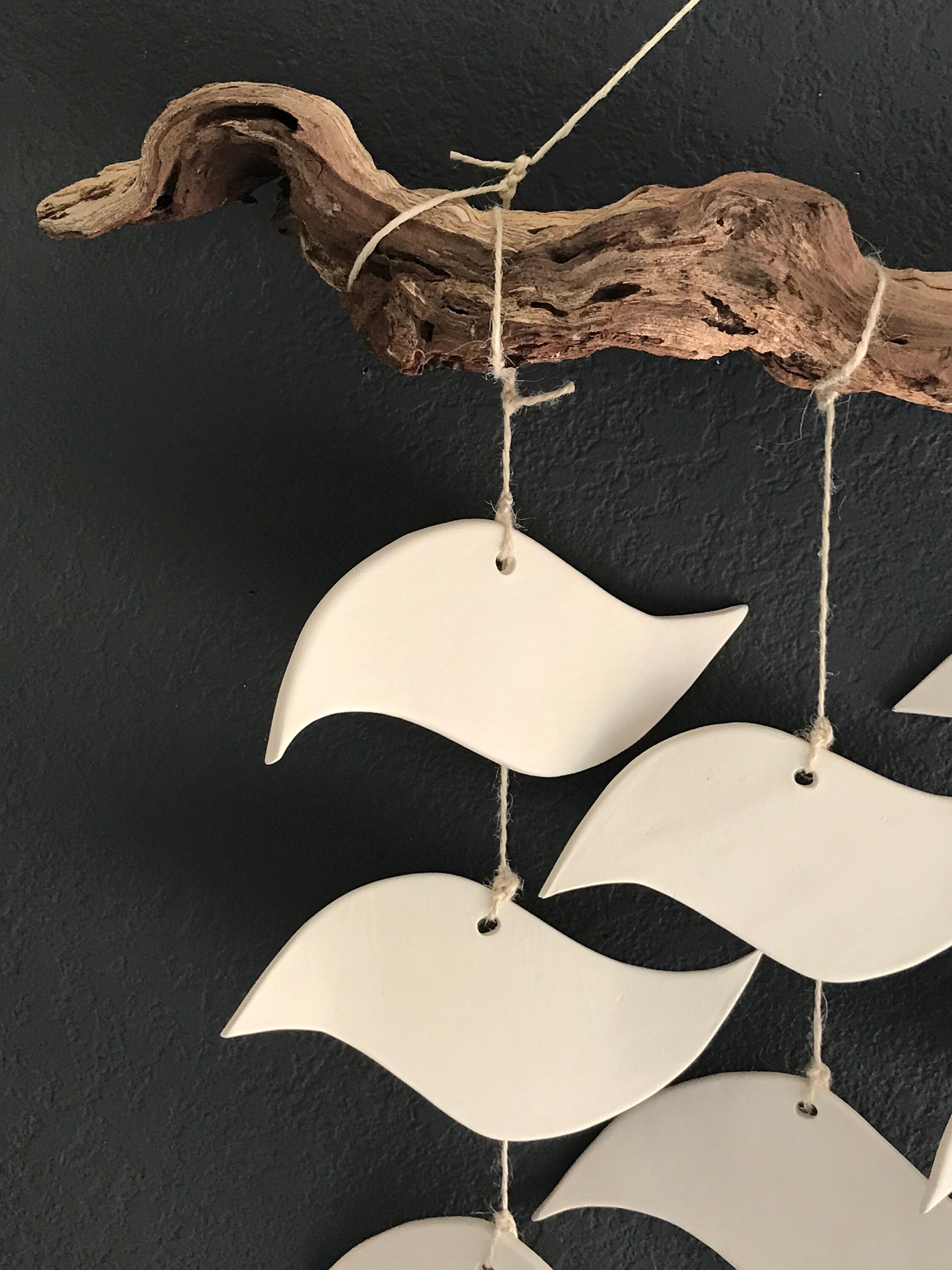 Wave/bird Ceramic Wall Hanging - Etsy