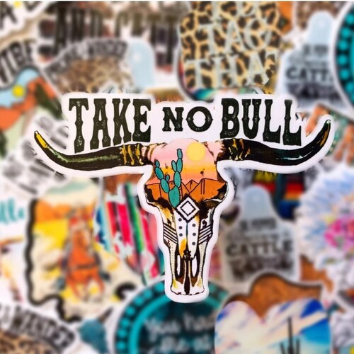 Western Stickers - Etsy