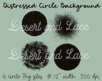Distressed Circle SVG Circle Frame Svg Circle Cricut Cut File - Etsy