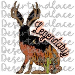 ORIGINAL CREATOR* Legendary Jackalope PNG Digital Download| Western ...