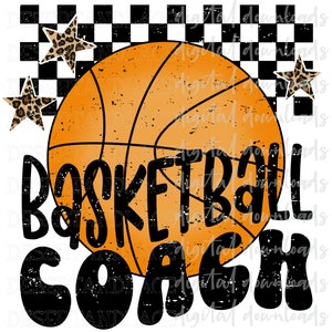 ORIGINAL CREATOR* Basketball Coach PNG Digital Download (distressed ...