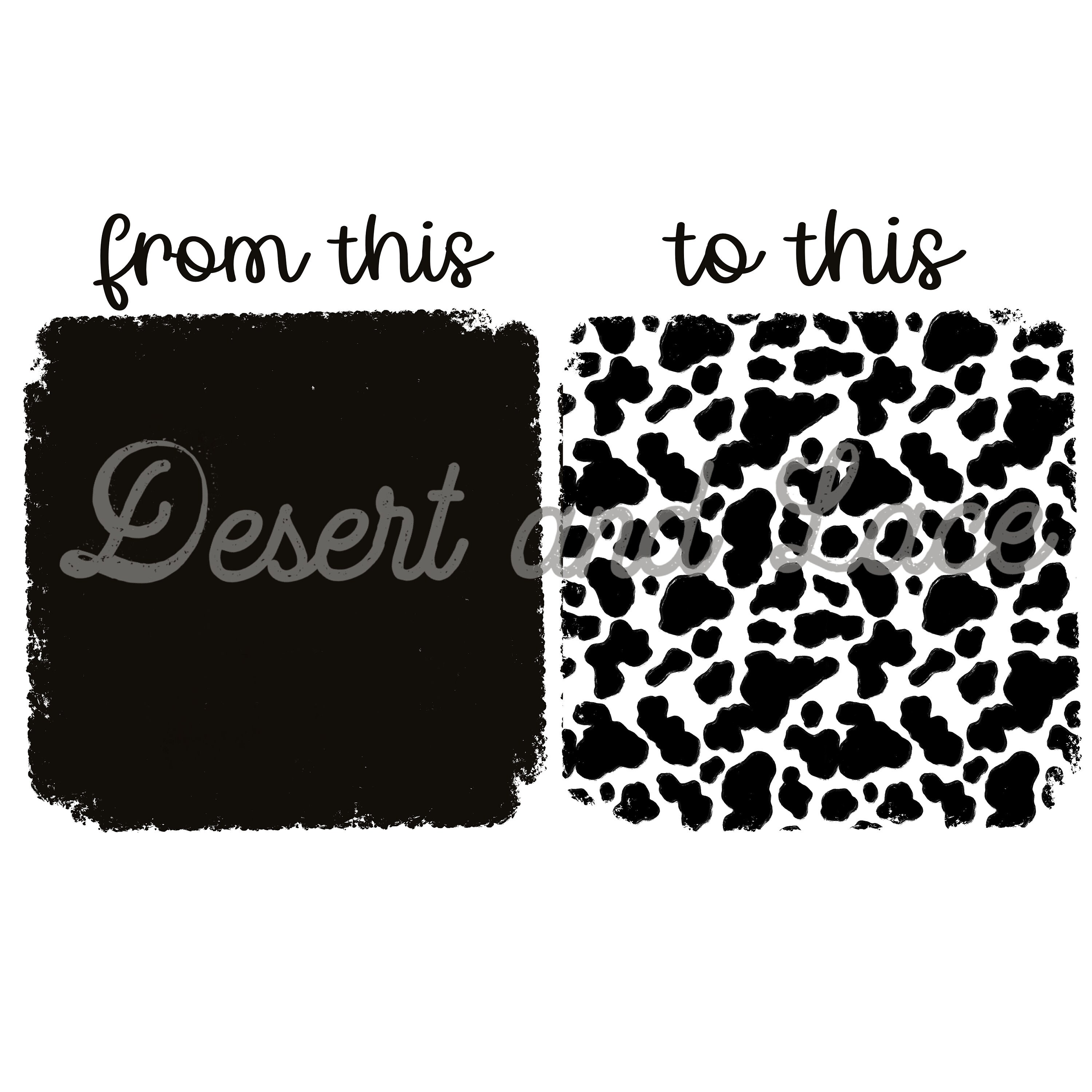 Distressed Square PNG Files for Procreate - Etsy