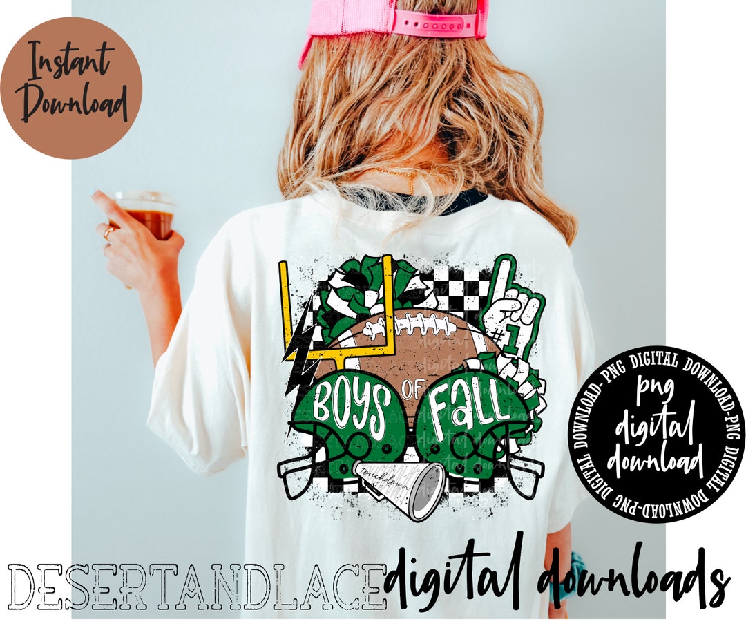 ORIGINAL CREATOR* Boys of Fall Football PNG Digital Download ...