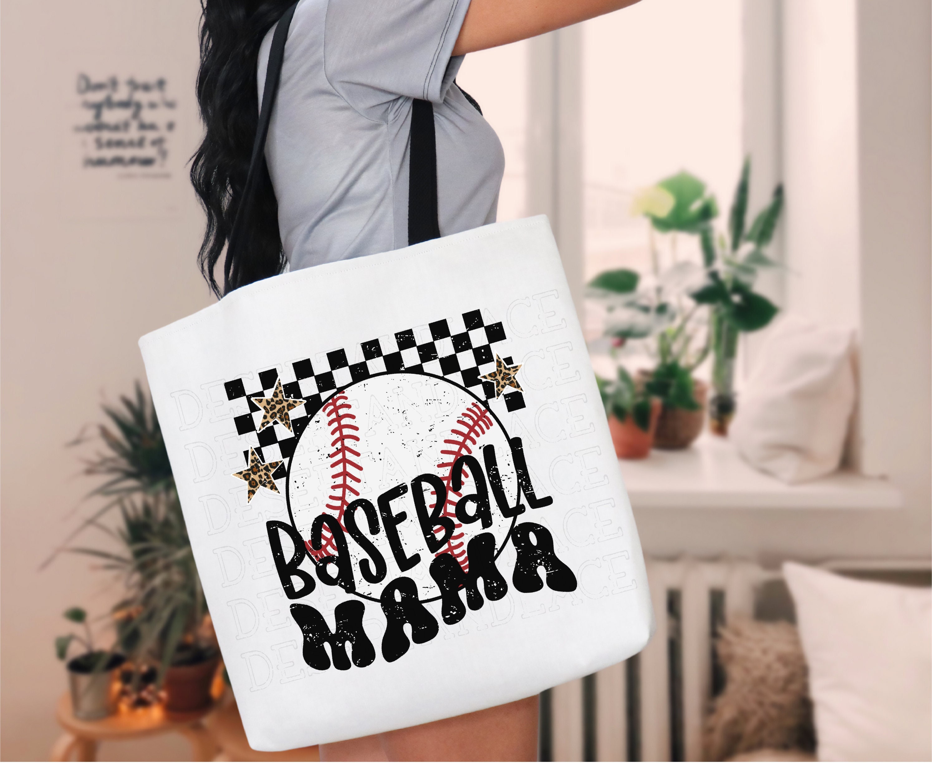 Baseball Tote Bags Etsy