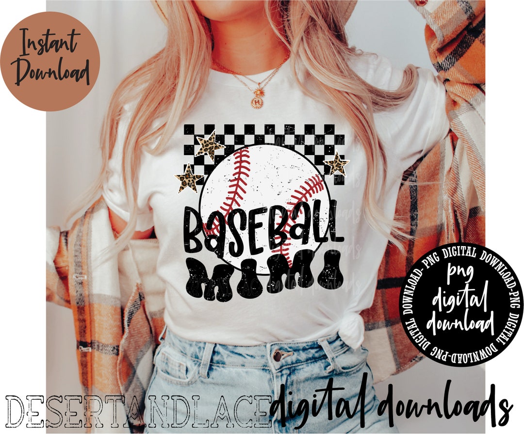 ORIGINAL CREATOR* Baseball Mimi PNG Digital Download (distressed ...