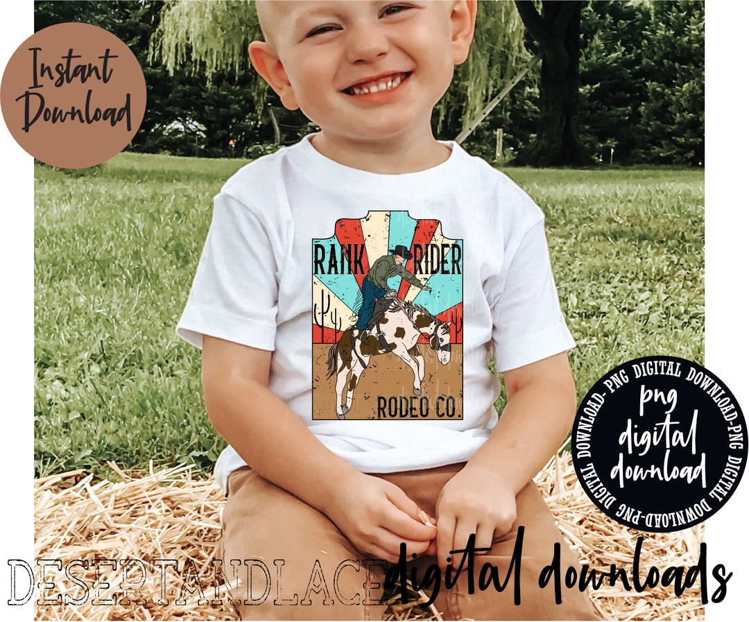 ORIGINAL CREATOR* Rank Rider Rodeo Co. PNG Digital Download | Western ...