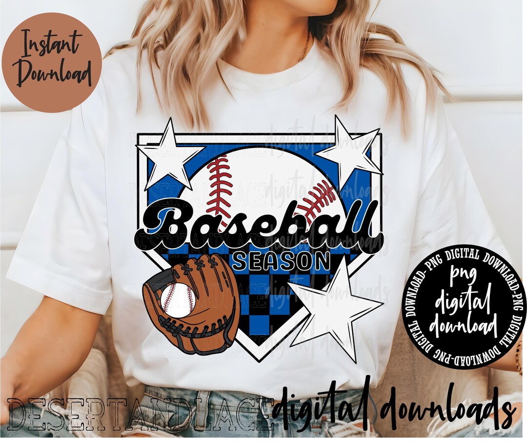 ORIGINAL CREATOR* Baseball Season PNG Digital Download | Sports ...