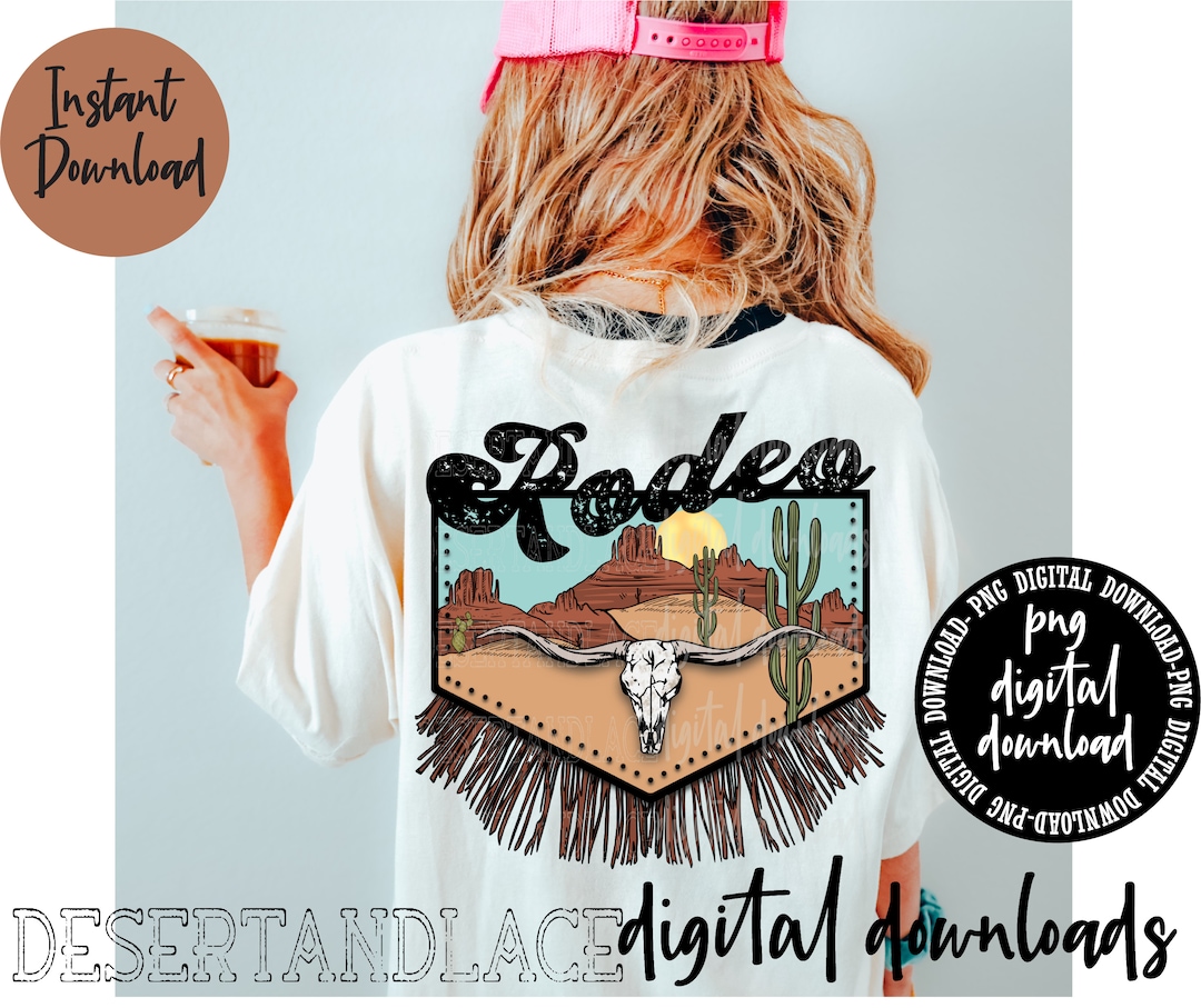 ORIGINAL CREATOR* Rodeo Fringe Back Number PNG Digital Download| Rodeo ...
