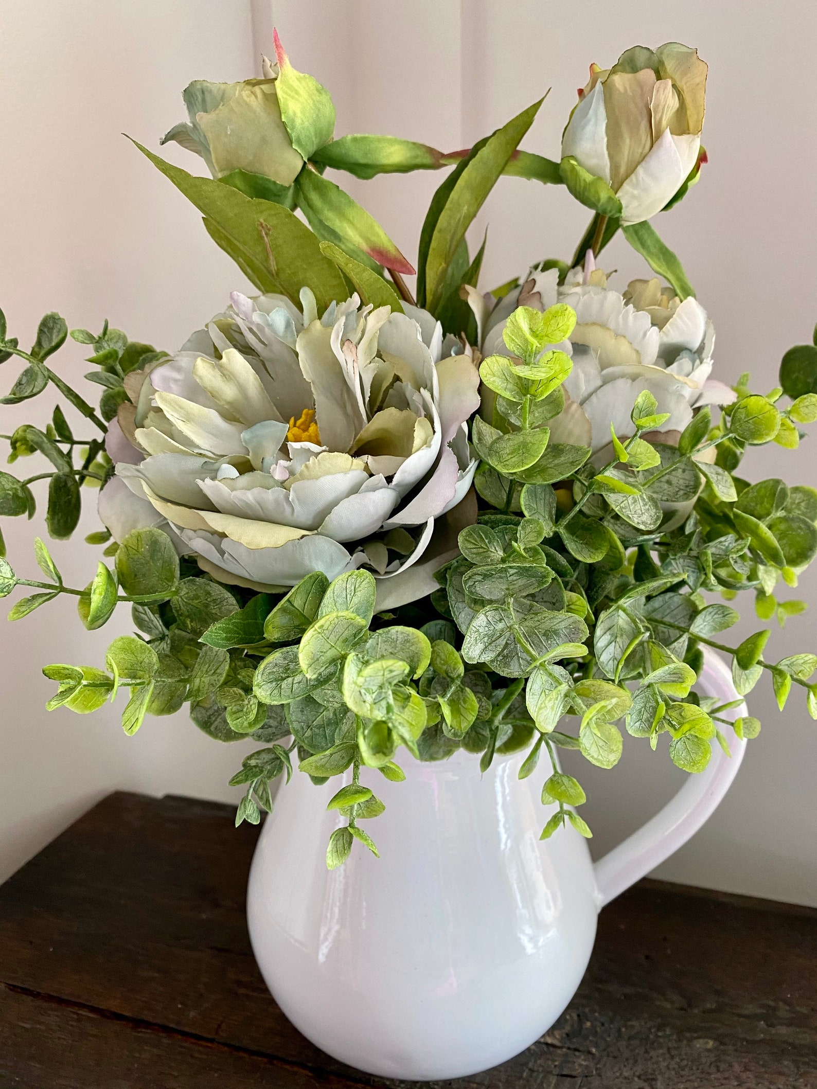 Pastel Farmhouse Arrangement Bedroom Decor Table Decor - Etsy