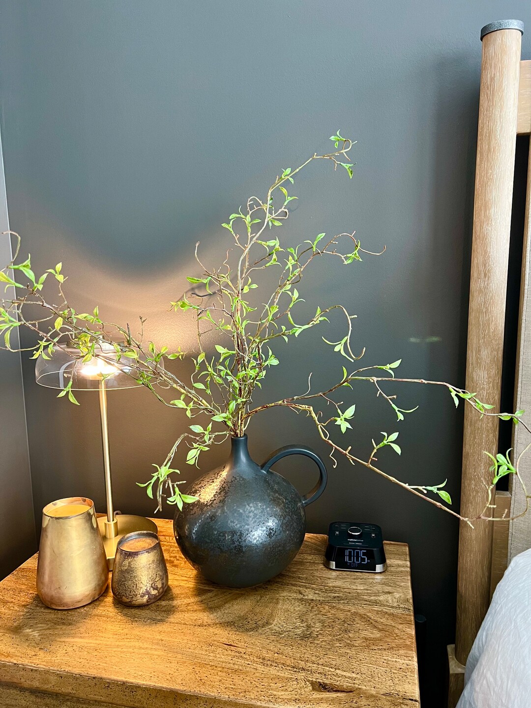 Modern Home Decor, Greenery Arrangement, Table Decor, Modern ...