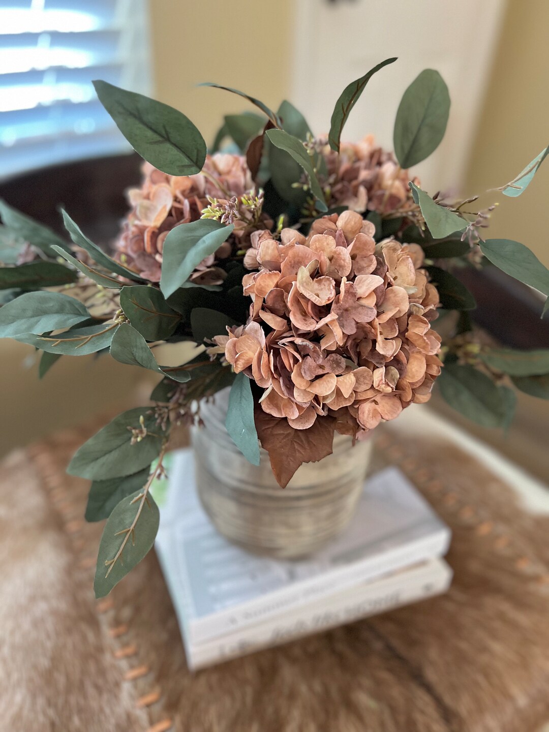 Hydrangea Arrangement, Summer,l Arrangement, Spring Arrangement, Fall ...