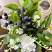 Small Hydrangea and Blueberry Arrangement, Bedroom Arrangement ...