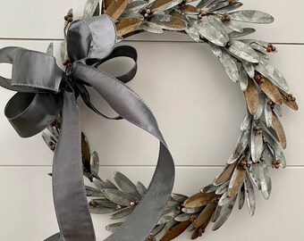 Rustic Farmhouse Wreath - Etsy