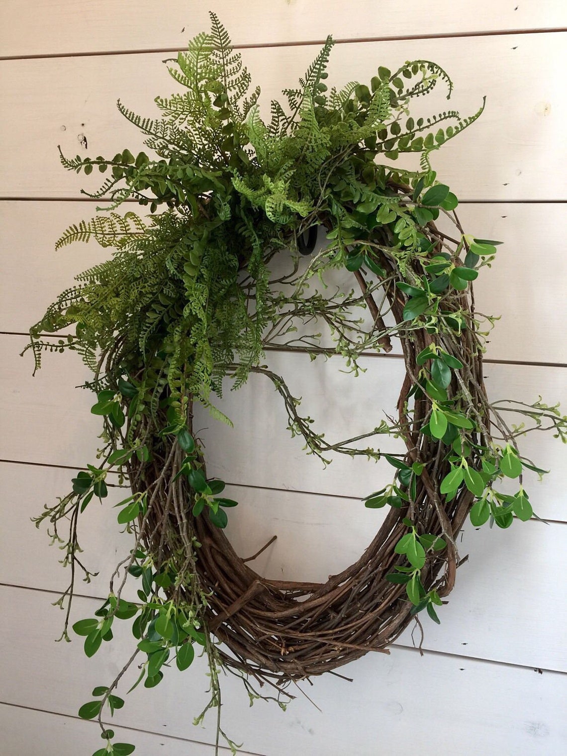 Greenery Wreath Large Wreath Front Door Wreath Summer - Etsy