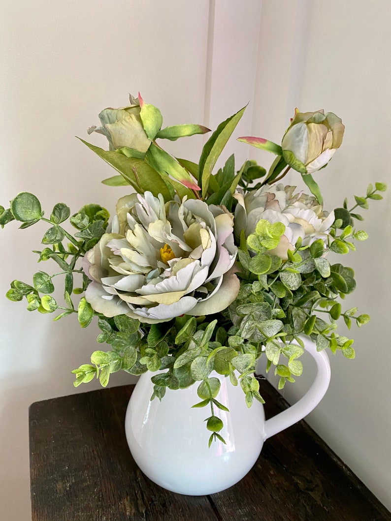 Pastel Farmhouse Arrangement Bedroom Decor Table Decor - Etsy