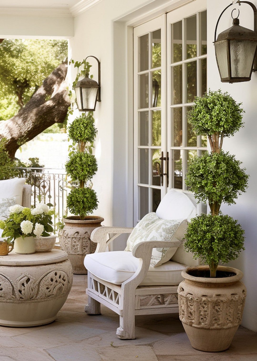 UV Boxwood, Boxwoods, Faux Boxwood, Porch Decor, Wedding Decor, Wedding ...