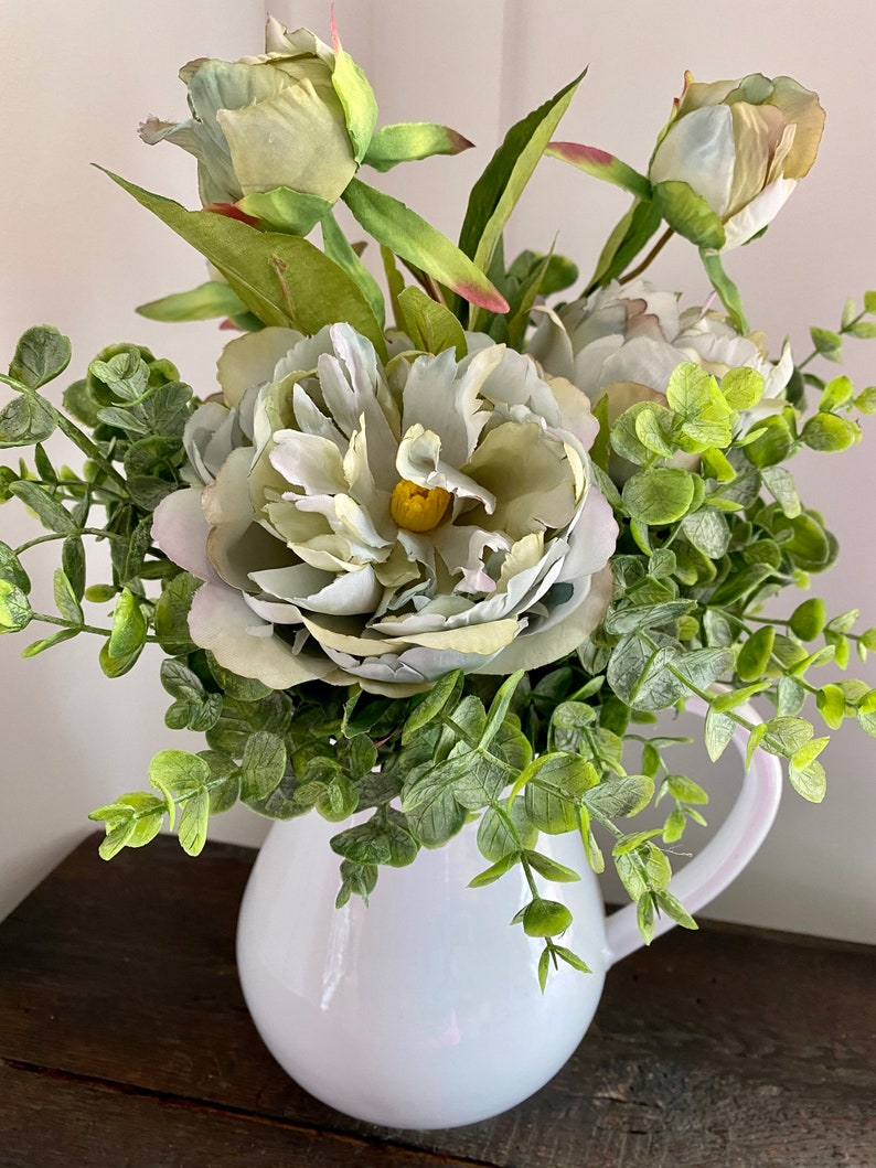 Pastel Farmhouse Arrangement Bedroom Decor Table Decor - Etsy