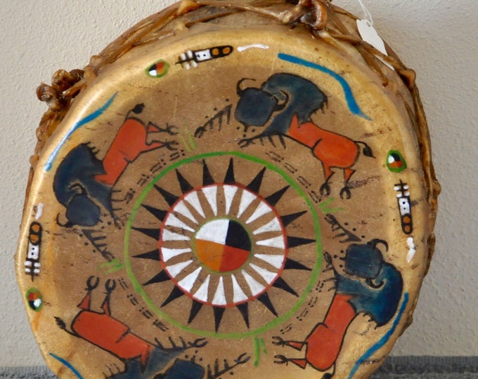 Tatanka Oyate ( Buffalo Relatives)/native American Lakota Buffalo Hide ...