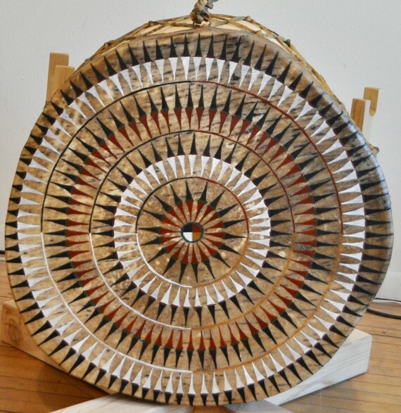 Native American Drum Table Vintage Drum Table – Rue Boutique