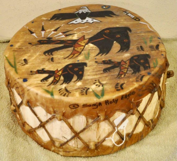 Native American Drum Designs Phillip C. Martinez Native American Drum