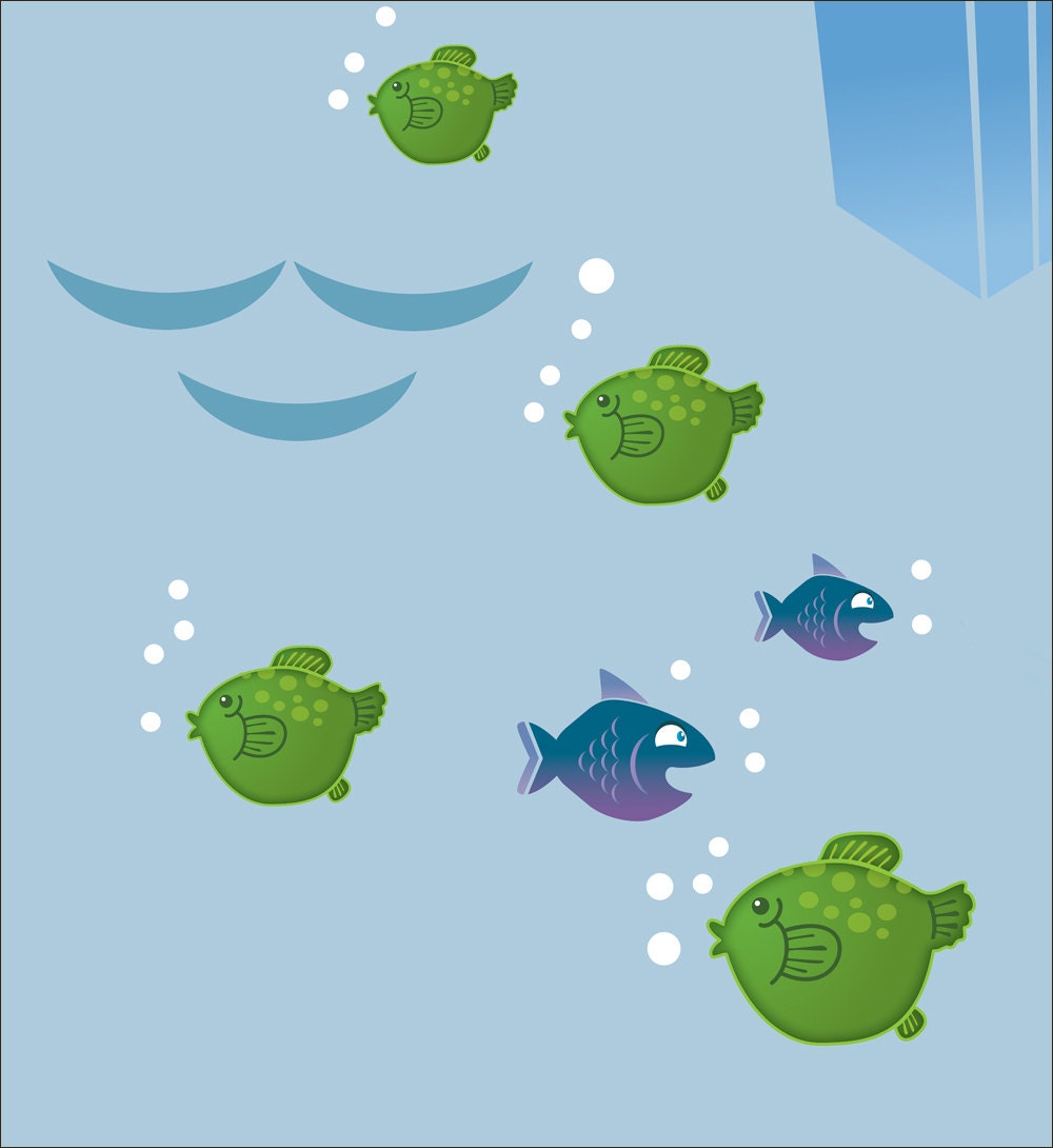 Large Children's Arctic Themed Wall Decal, Large Arctic Wall Sticker ...