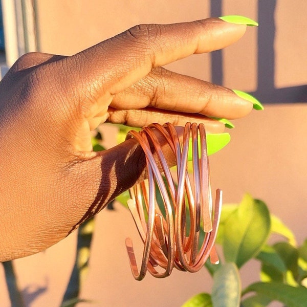 Copper Bangle - Etsy