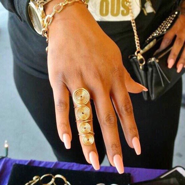 Full Finger Ring - Etsy