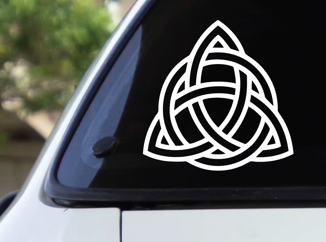 Triskelion Knot Decal Celtic Knot Sticker Viking Symbol Laptop Sticker ...