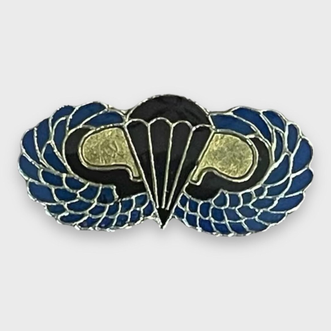 Vintage Military Airborne Wings Pin - Etsy