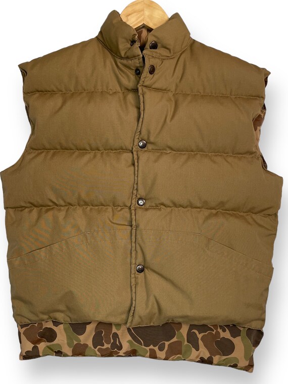 1980's Cabela's Reversible Hunting Vest (M) - Gem