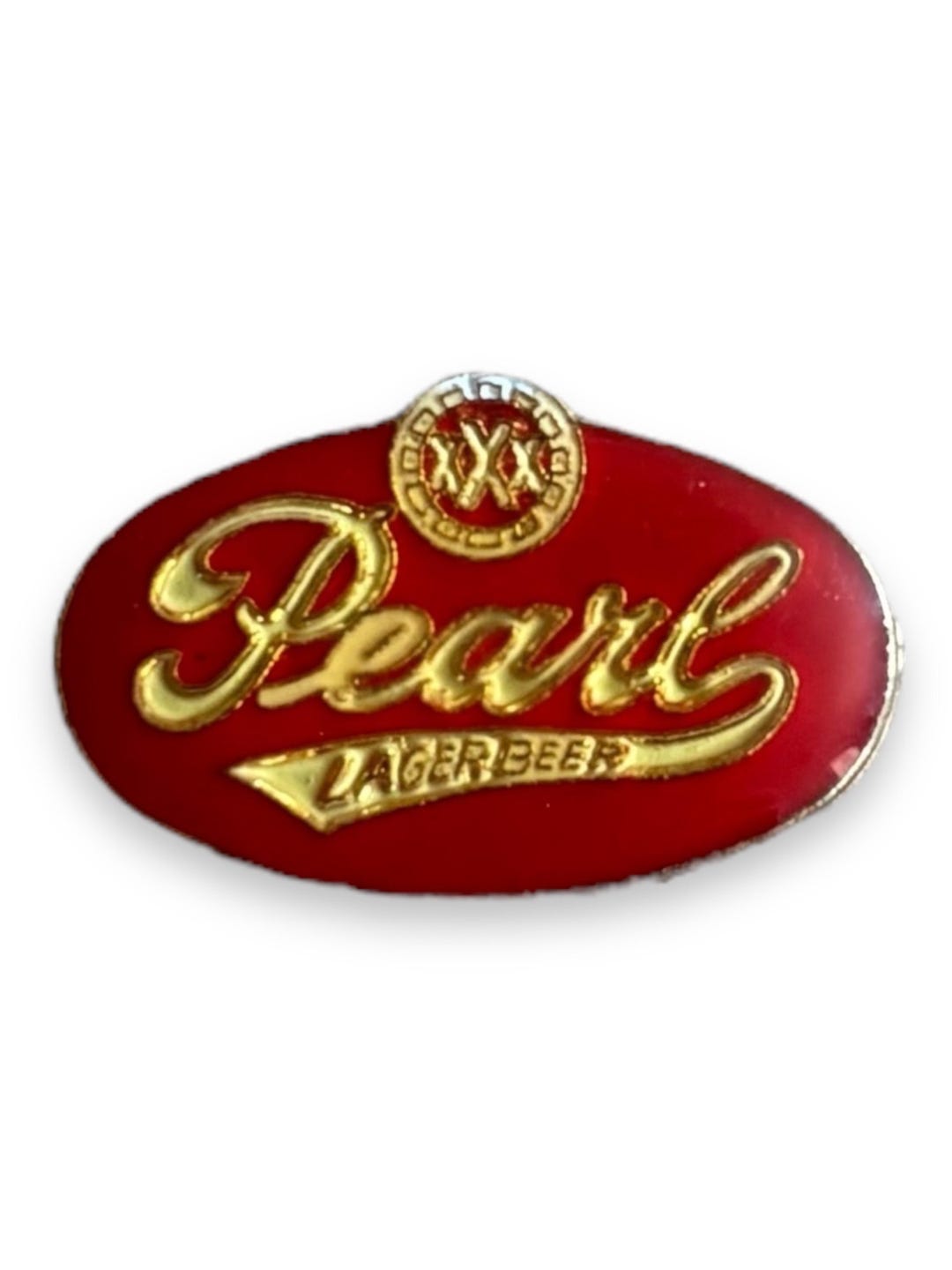 Vintage Pearl Lager Beer Pin Button - Etsy