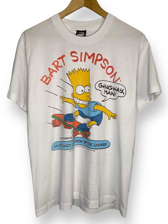 Vintage Bart Simpson T Shirt Gem