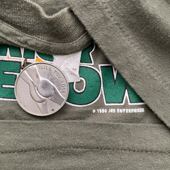 Vintage 1980s Peace Through Superior Firepower T-shir… - Gem Vintage 1980s Peace Through Superior Firepower T-shir… - Gem