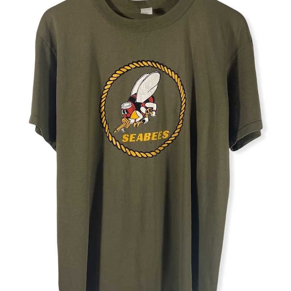 Us Navy Seabees T Shirt - Etsy